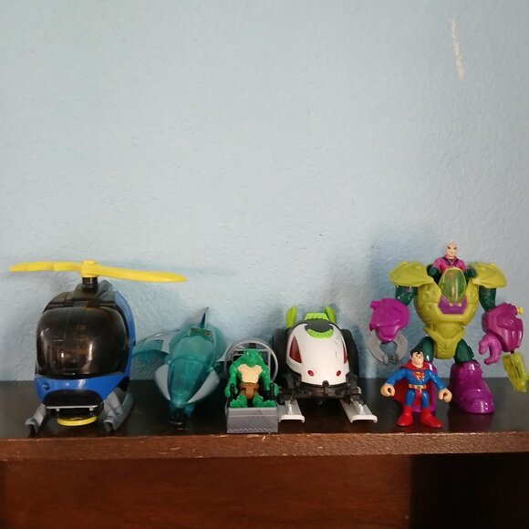 Fisher-Price | Toys | Imaginext Dc Super Friends Lot 6 Super Heros ...